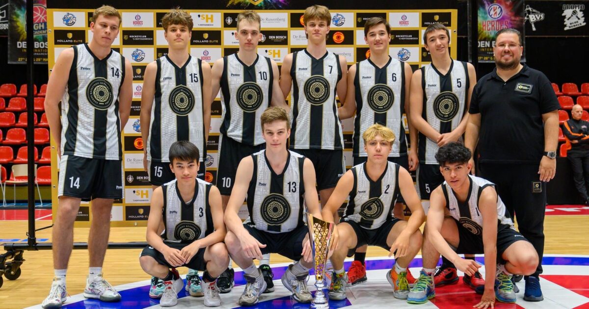 Europe Basketball Academy U18 champions in Netherlands